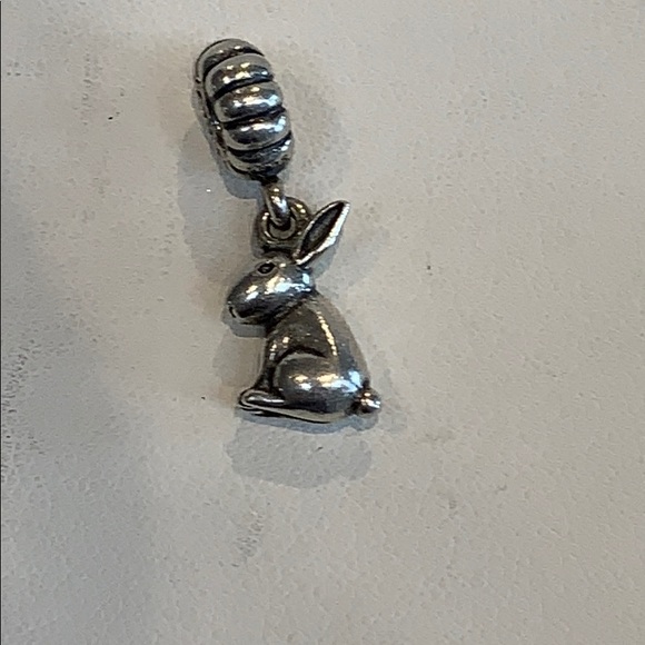 Pandora | Jewelry | Pandora Sterling Silver Bunny Rabbit Dangle Charm ...